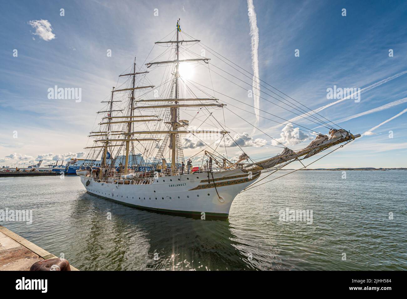 Gothenburg , Sweden - September 4 2010: Training ship Sørlandet (IMO ...