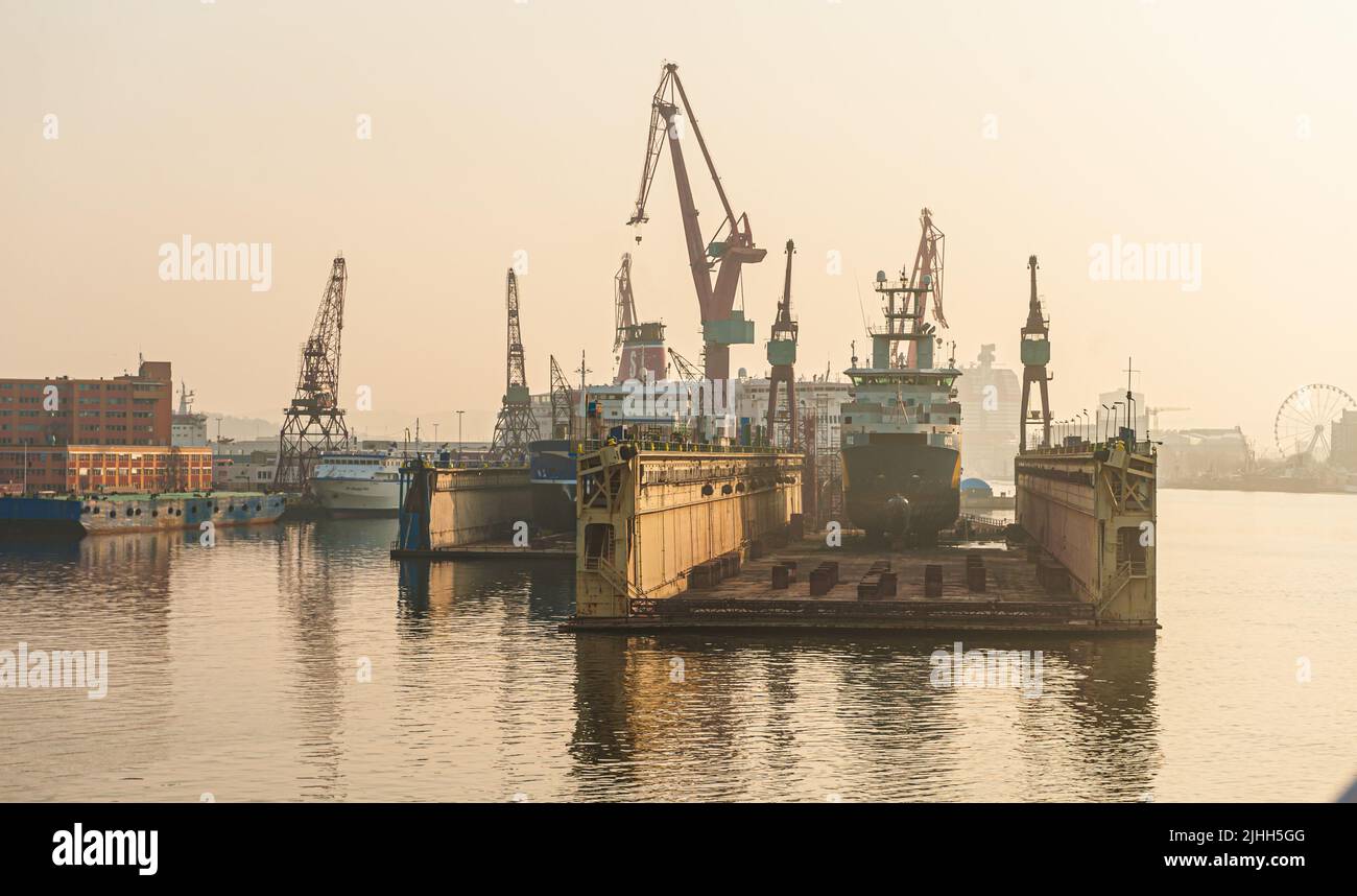 Gothenburg , Sweden - April 22 2011: Coast Guard KBV 002 Triton (IMO ...