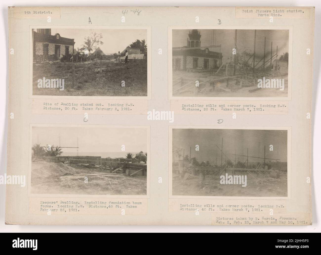 P.R. - Point Jiguero. Point Jiguero Light Station, Puerto Rico. Keeper ...