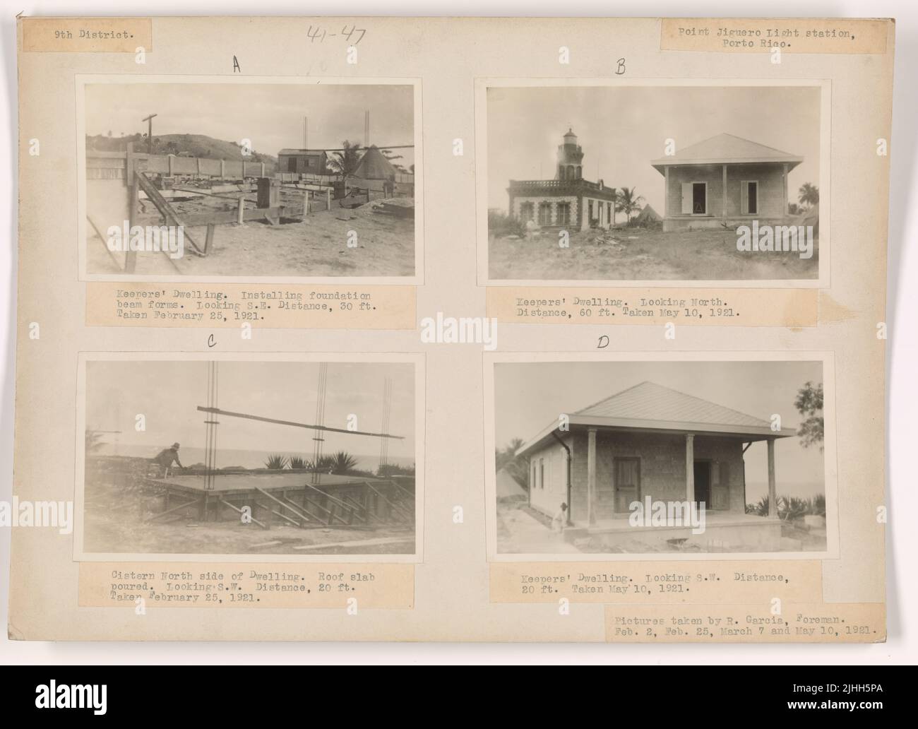 P.R. - Point Jiguero. Point Jiguero Light Station, Puerto Rico. Keeper ...