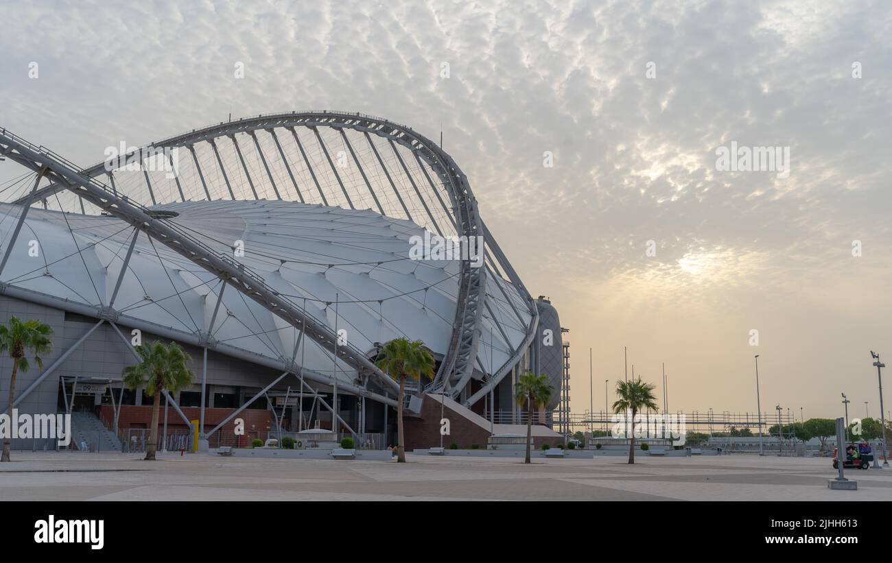 Qatar lusail stadium aerial hi-res stock photography and images - Alamy