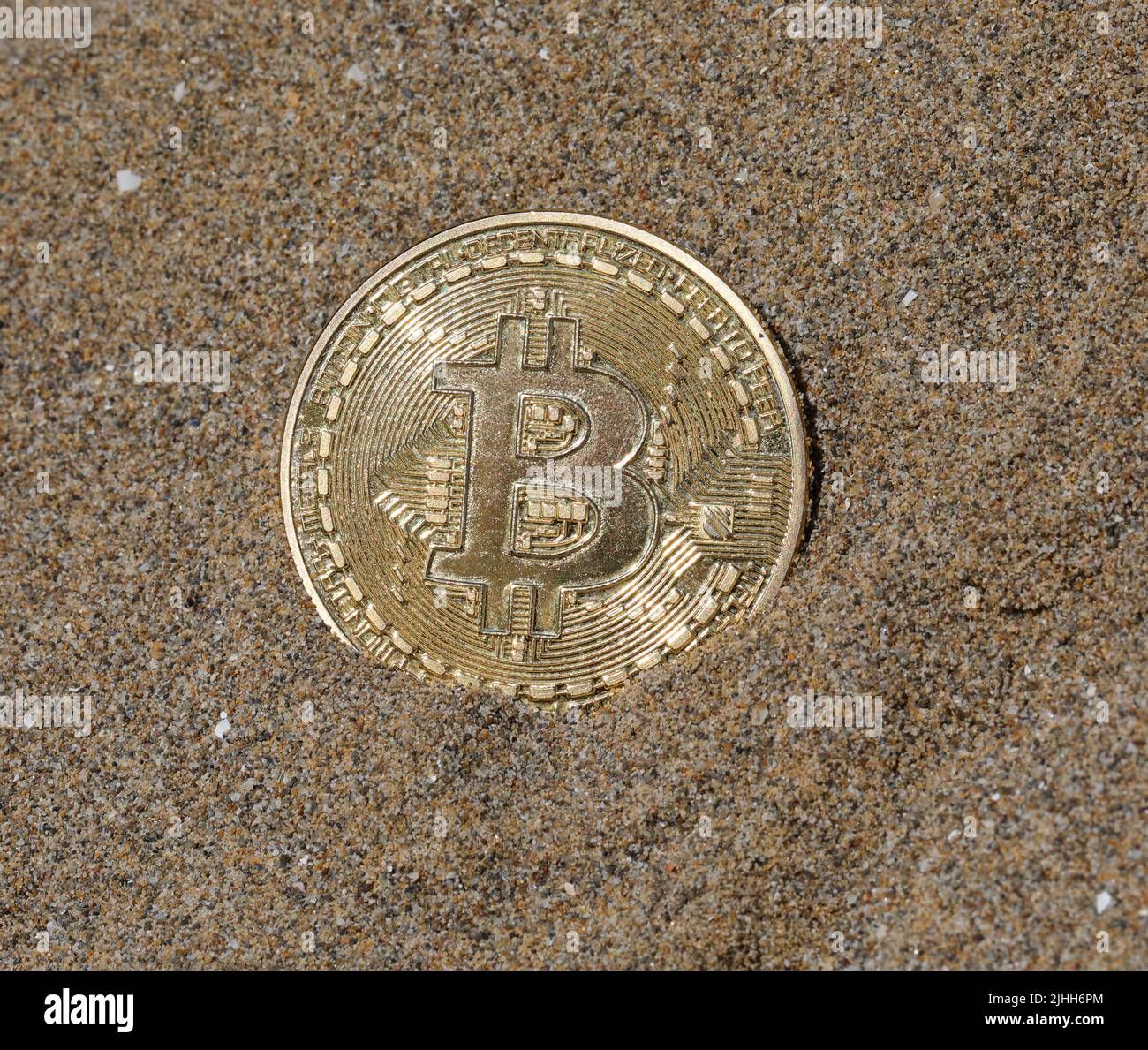 Bitcoin cryptocurrency mining process that unearthed the golden coin ...