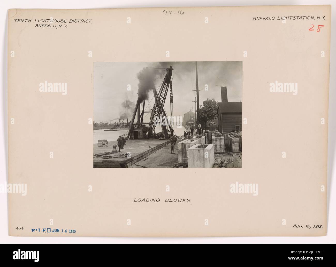 Buffalo light station hi-res stock photography and images - Alamy