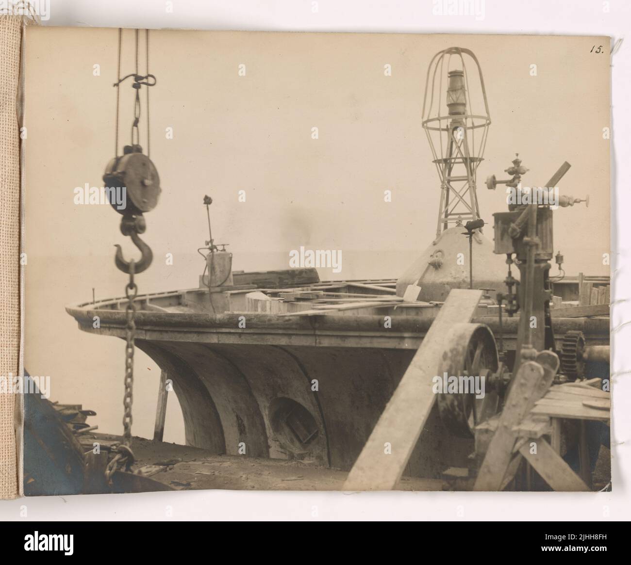 NJ - Cross Ledge. Cross Ledge Light Station, New Jersey. Photographs ...