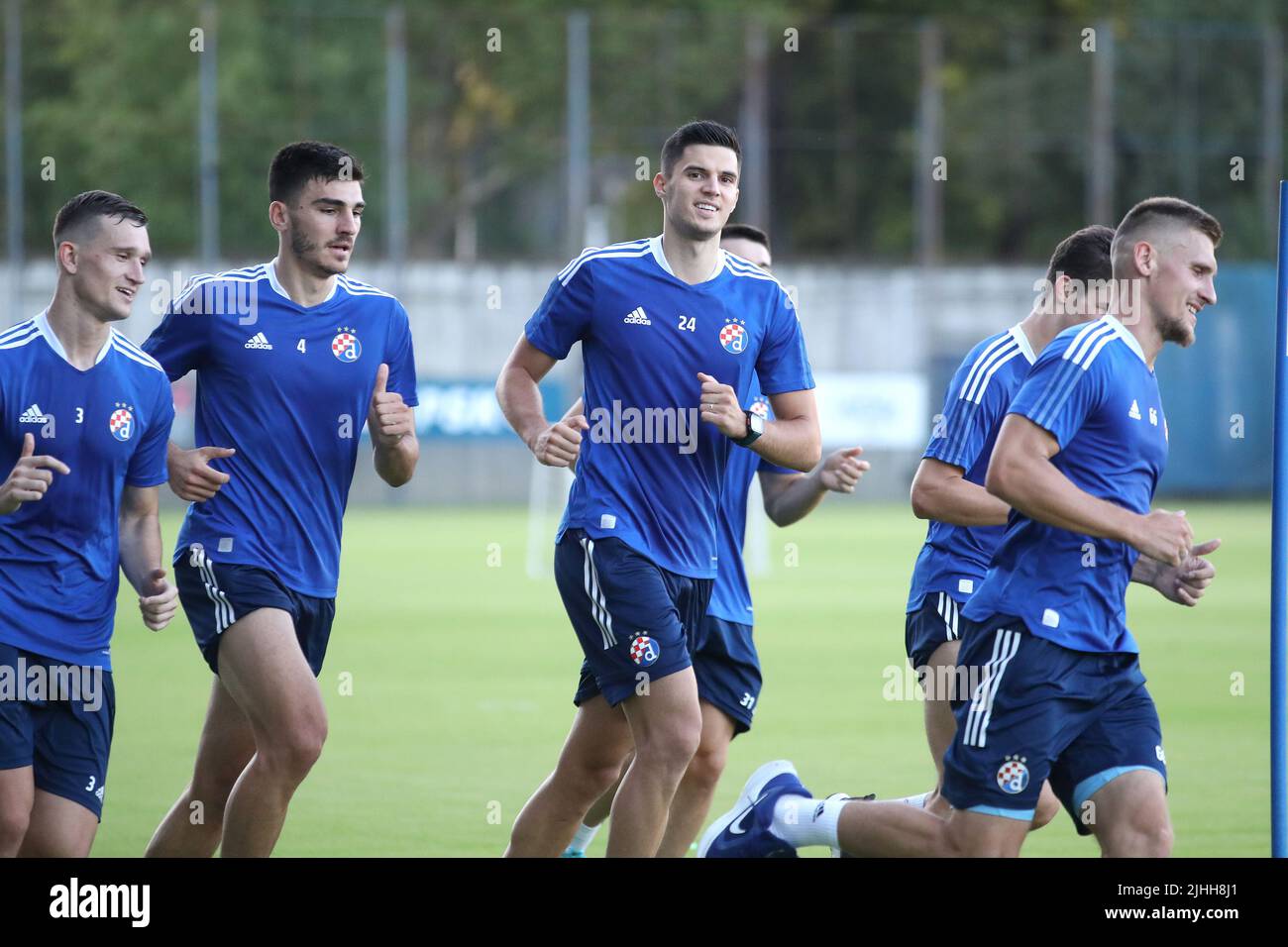 Zagreb, Croatia, July 18, 2022. Marko Tolic of GNK Dinamo Zagreb during ...