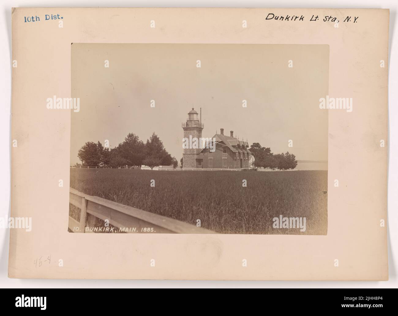 NY - Dunkirk. Dunkirk Light Station, New York Stock Photo - Alamy