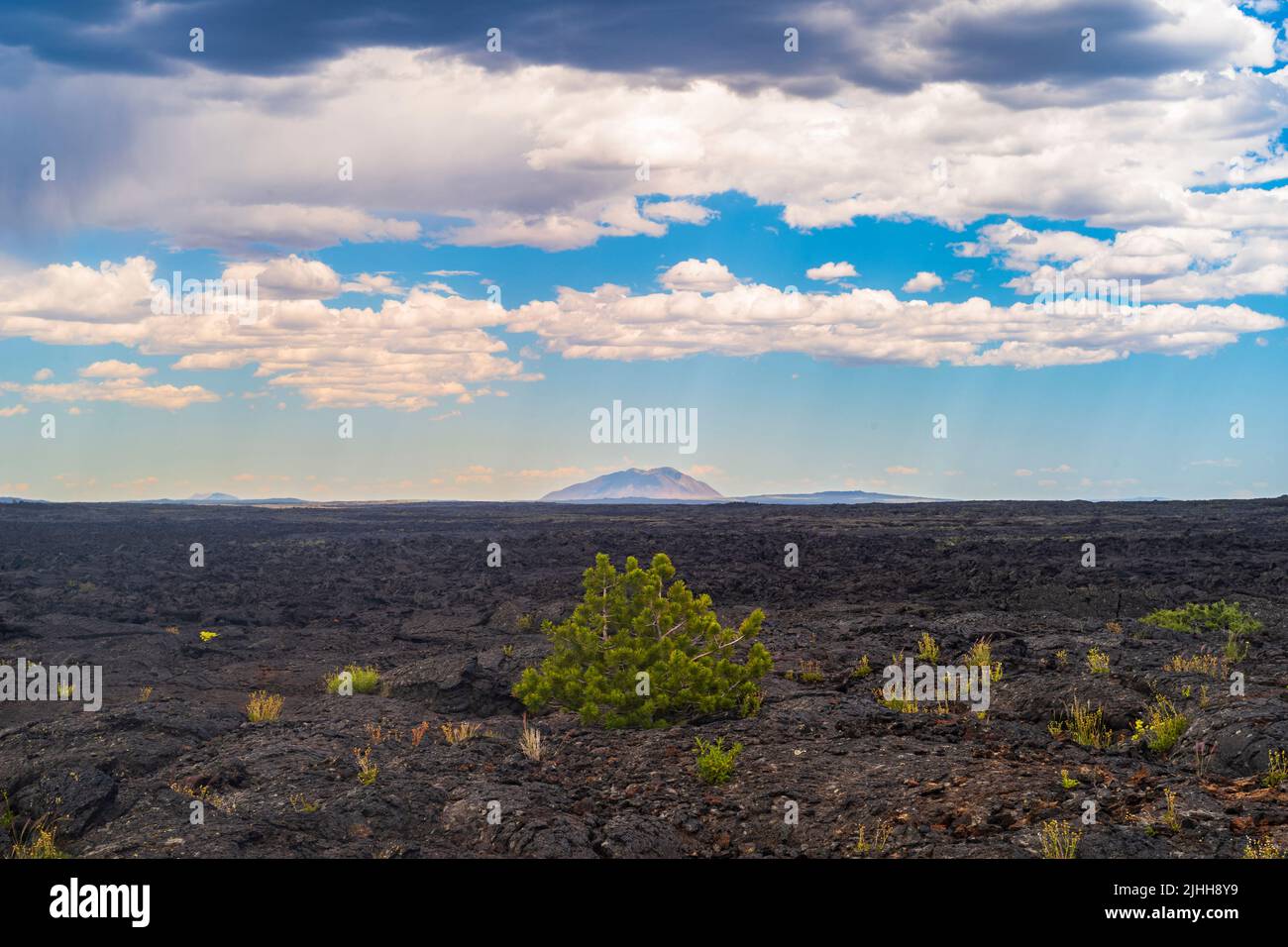 Craters of the Moon National Monument and Preserve near Arco, Idaho is ...