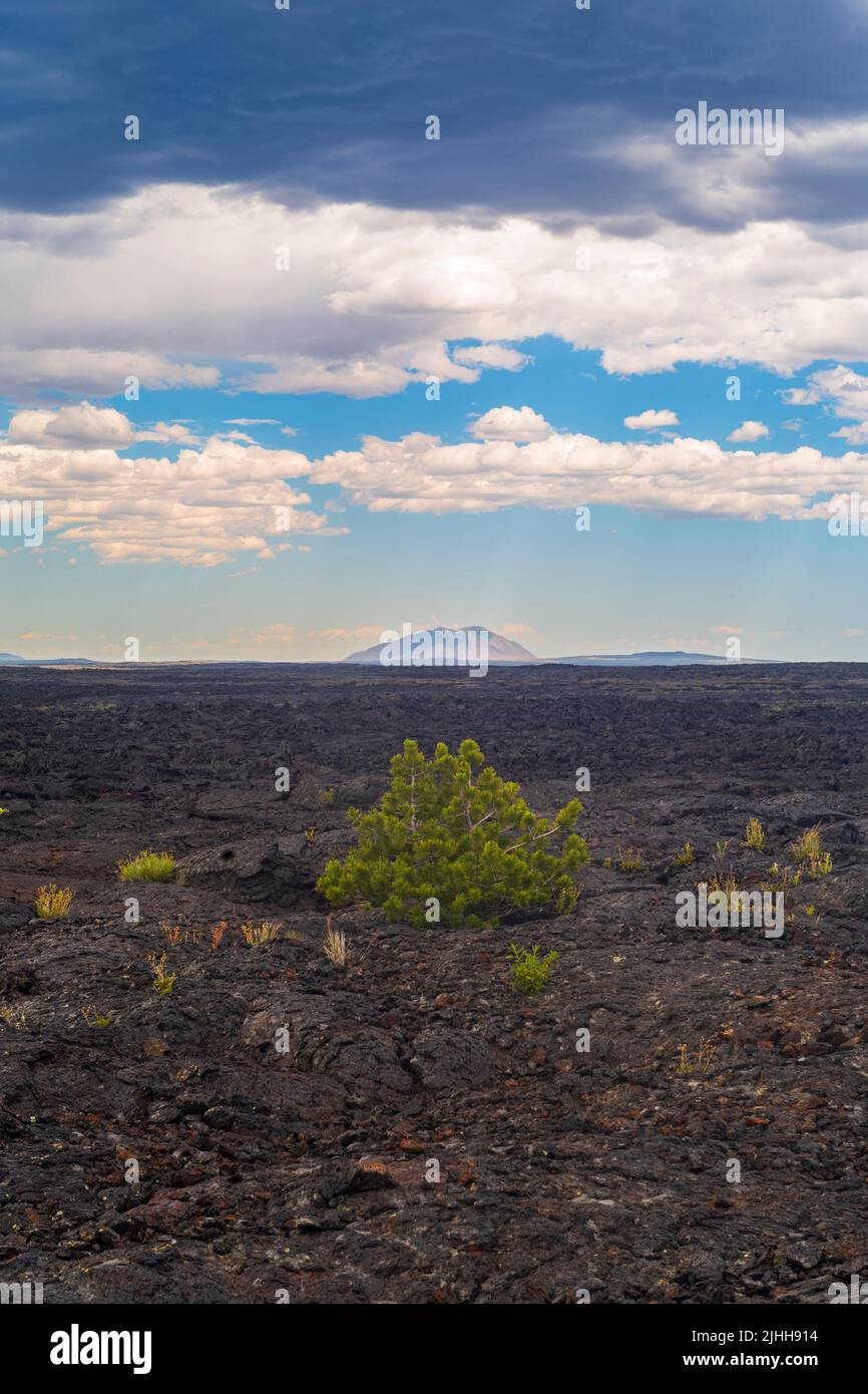Craters of the Moon National Monument and Preserve near Arco, Idaho is ...