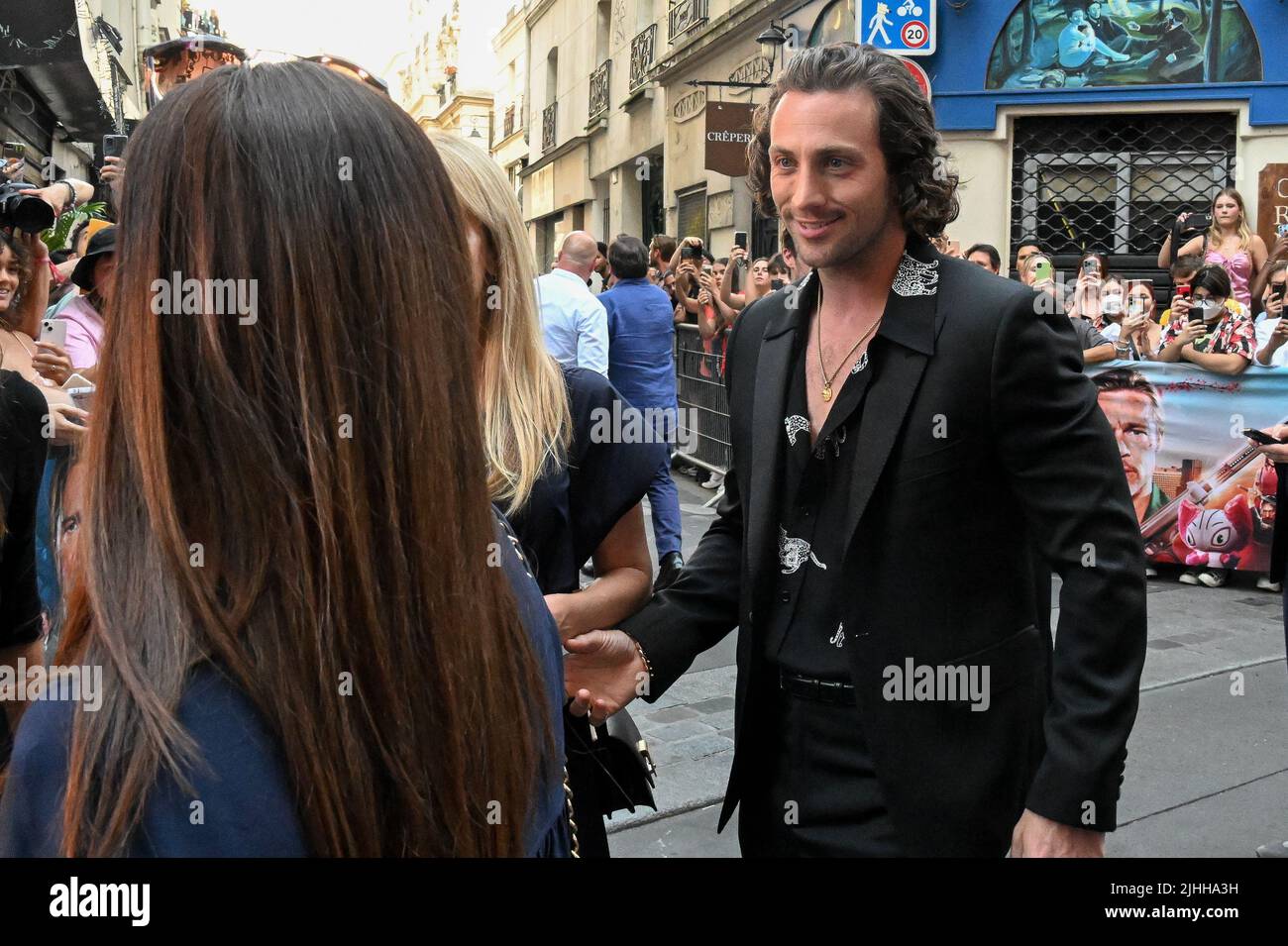Aaron taylor johnson in bullet train hi-res stock photography and ...
