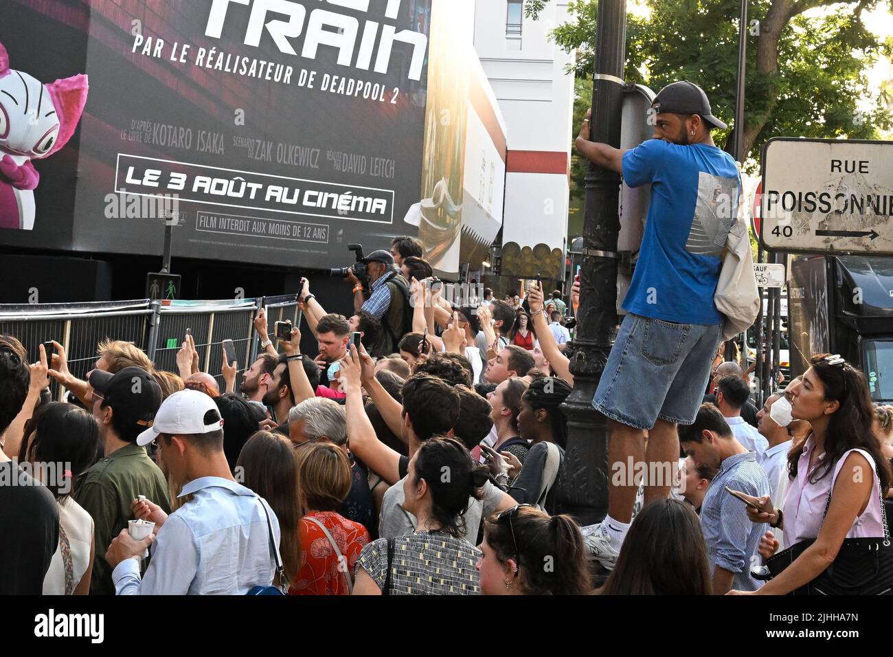 Paris, France, 18/07/2022, Brad Pitt - Premiere of Bullet Train at Le ...