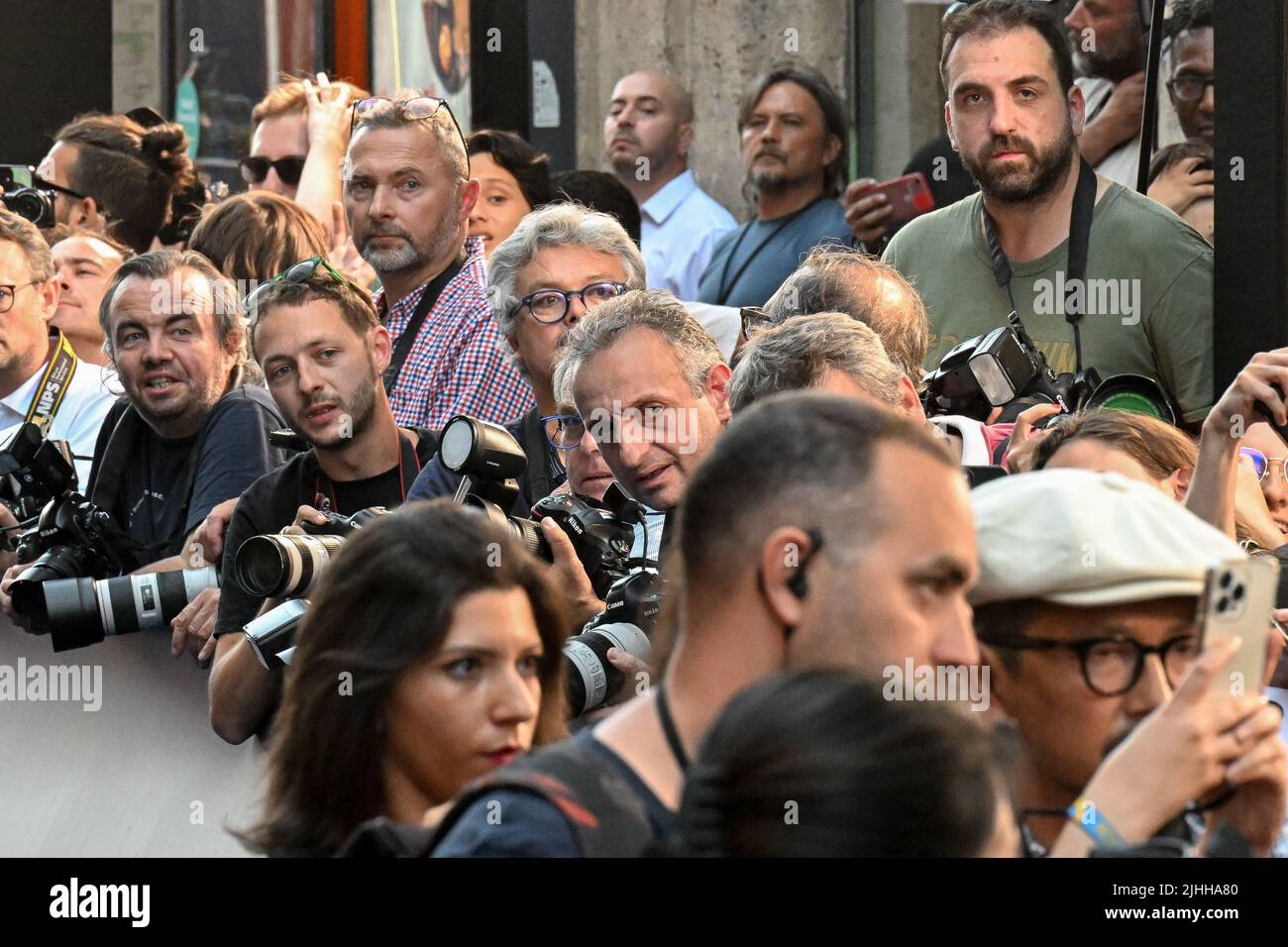 Paris, France, 18/07/2022, Brad Pitt - Premiere of Bullet Train at Le ...