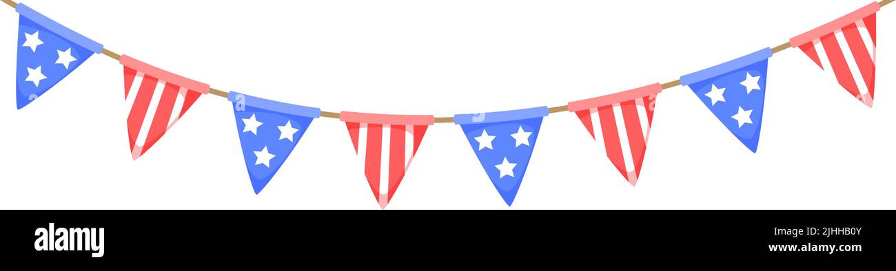 American flag celebration background Stock Vector Images - Alamy