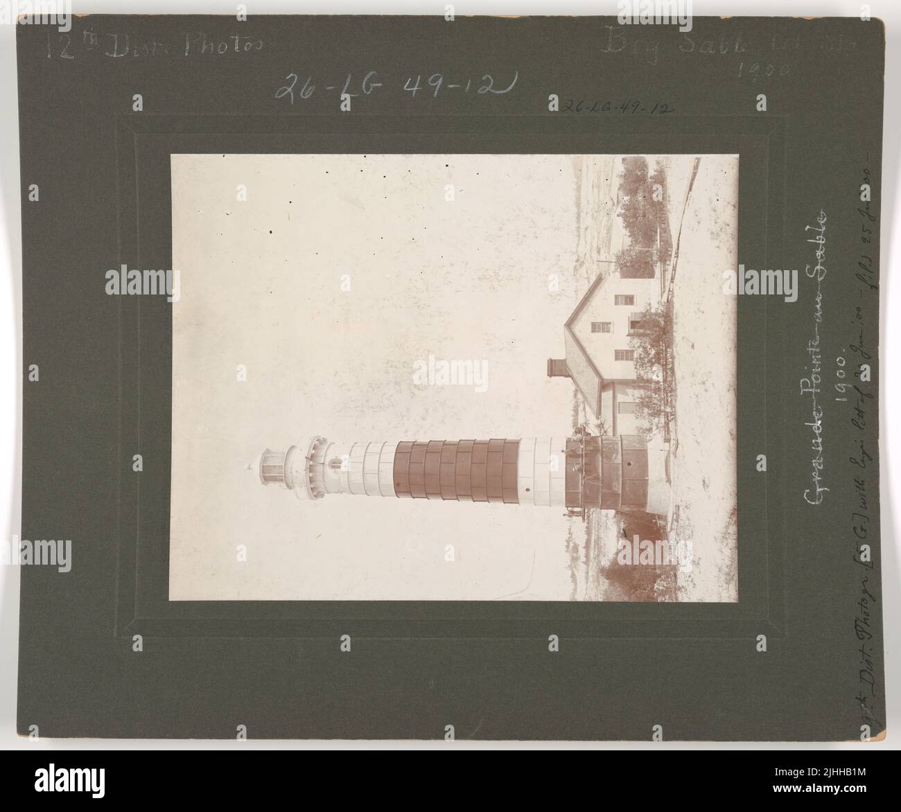 Big point sable lighthouse hi-res stock photography and images - Alamy