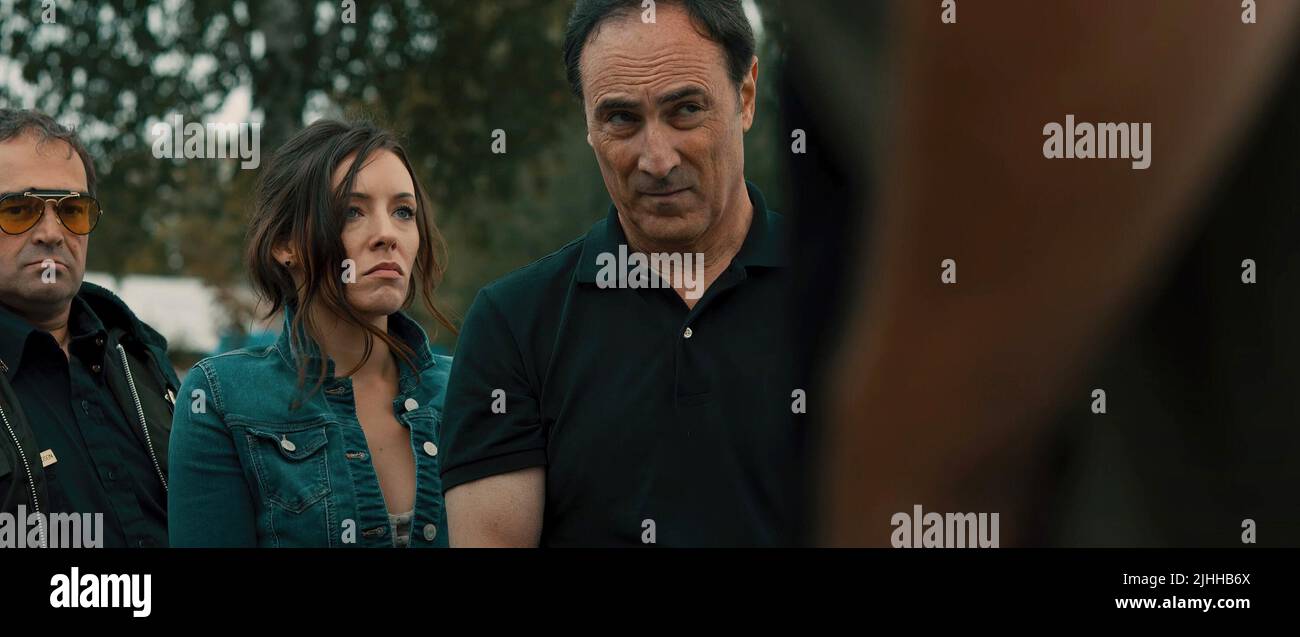 DEATH HUNT, from left: Greg Johnston, Marlene Malcolm, Omar Tucci, 2022 ...