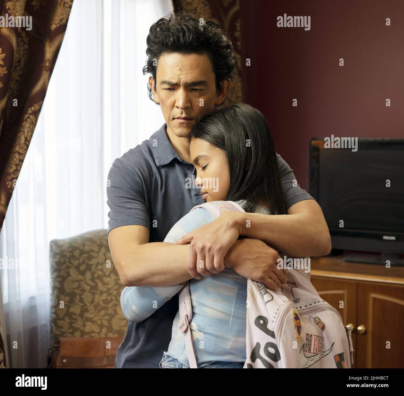 DON'T MAKE ME GO, from left: John Cho, Mia Isaac, 2022. ph: Geoffrey ...