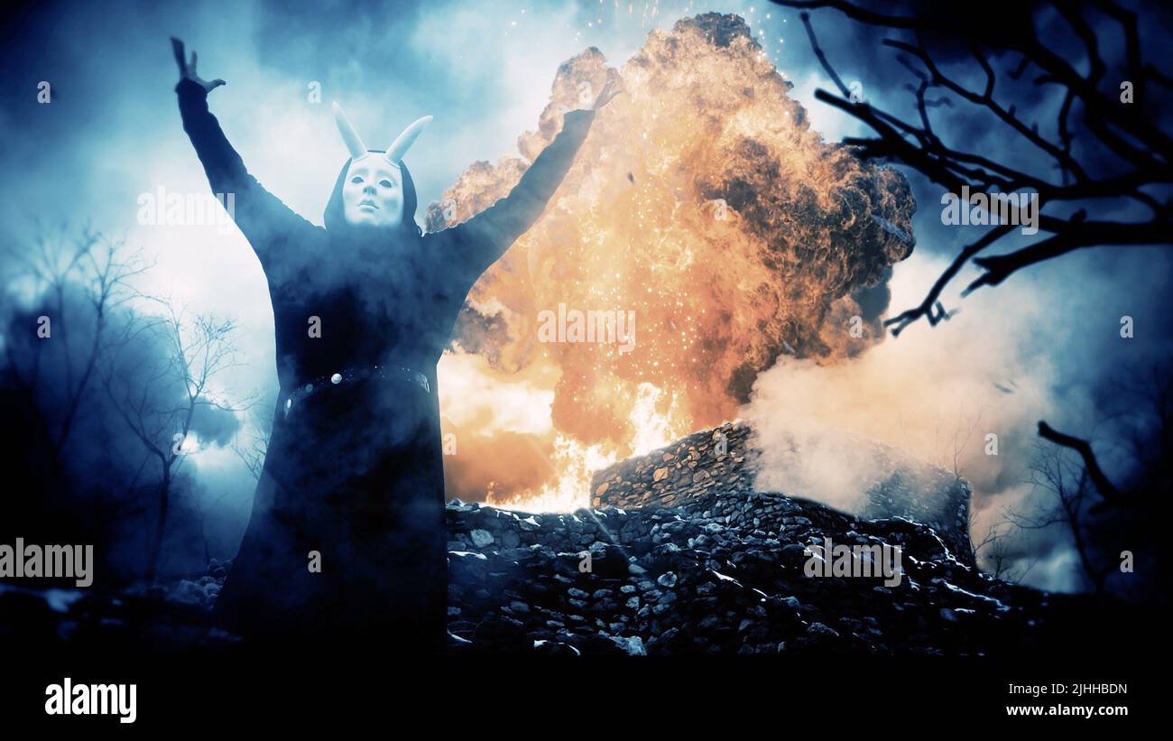 HELLBENDER, 2021. © Shudder /Courtesy Everett Collection Stock Photo ...