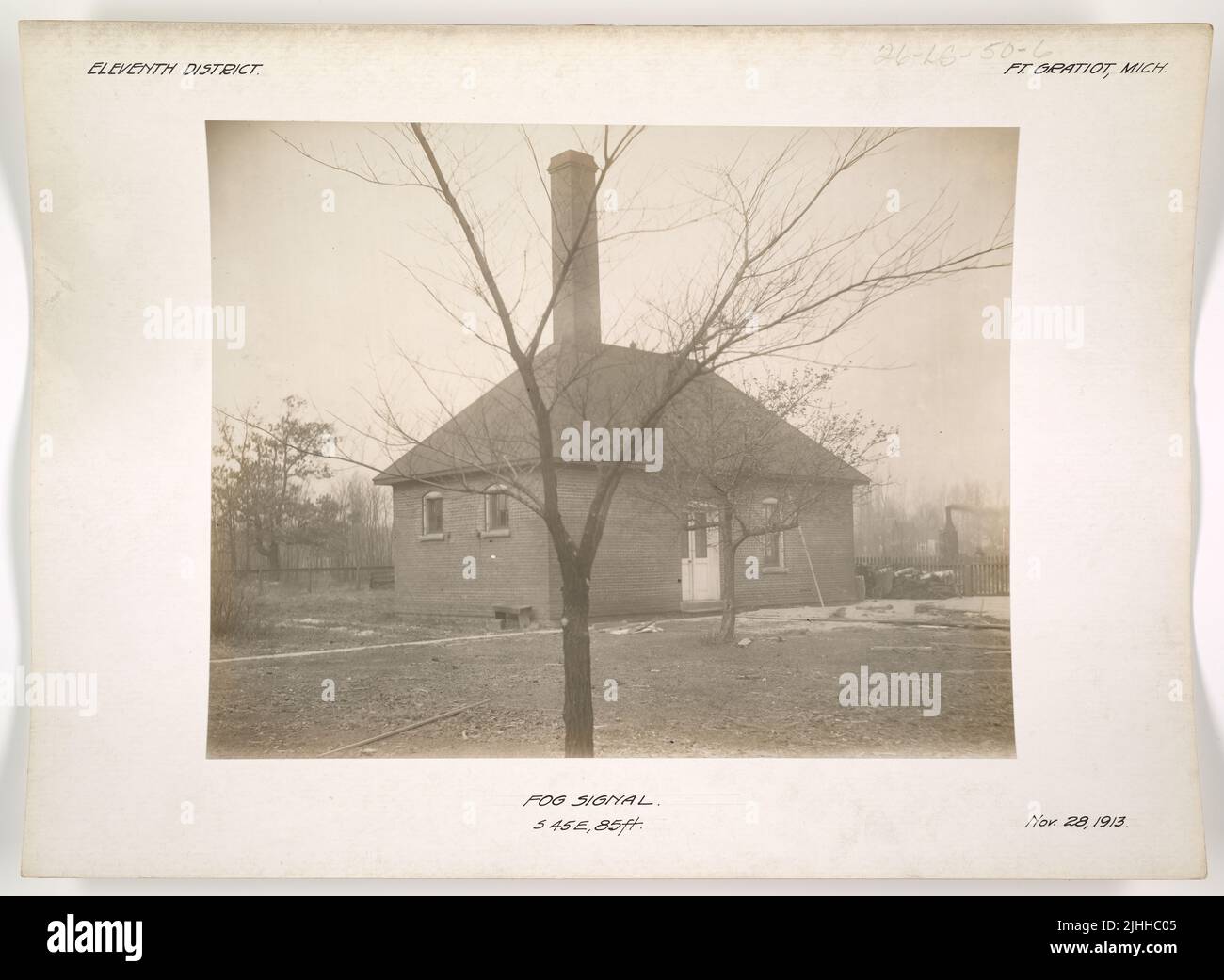 MI - Fort Gratiot. Fort Gratiot, Michigan. Fog signal. South 45 East ...