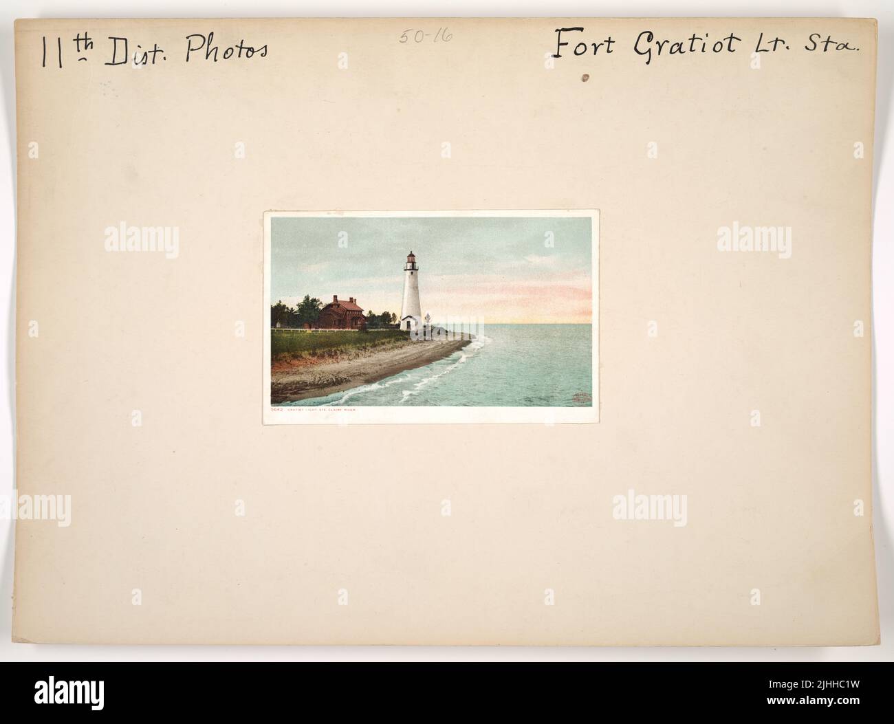 MI - Fort Gratiot. Fort Gratiot Light Station, Michigan Stock Photo - Alamy