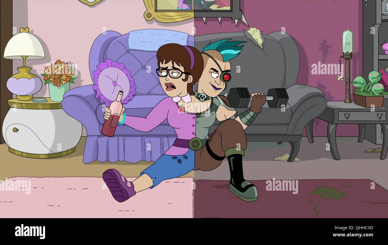 FARZAR, from left: Mal and Val (voice: Kari Wahlgren), (Season 1, ep ...