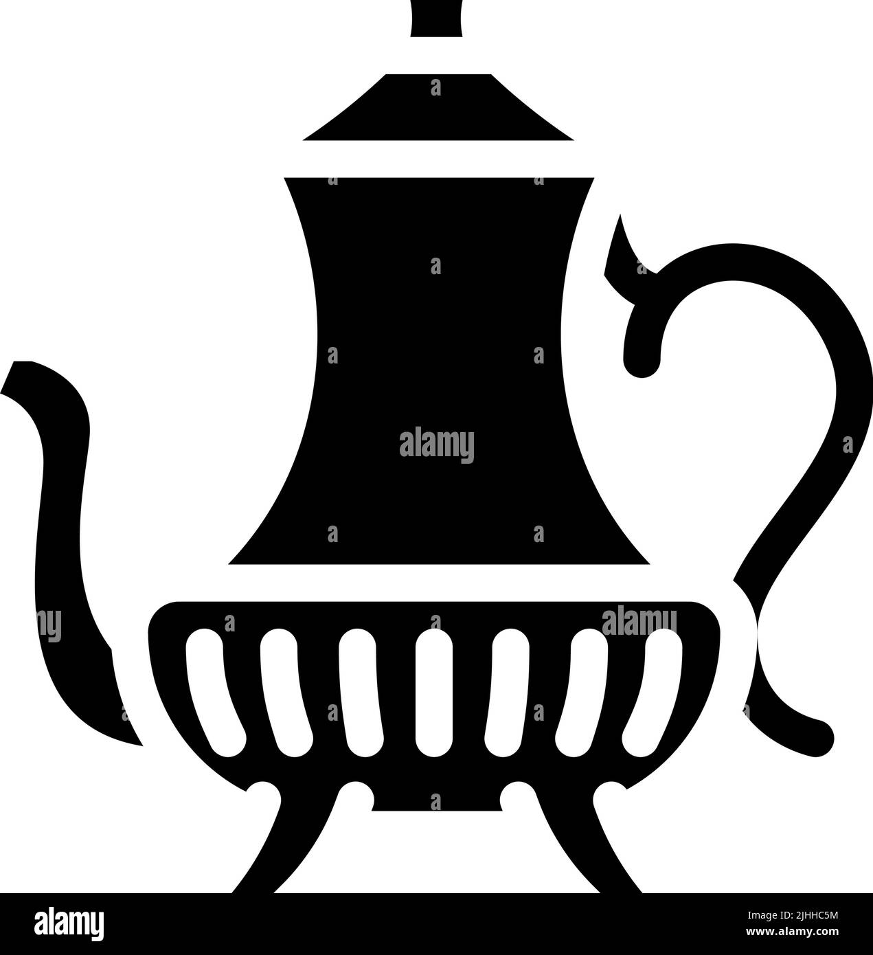 arabian vessel glyph icon vector illustration Stock Vector Image & Art ...