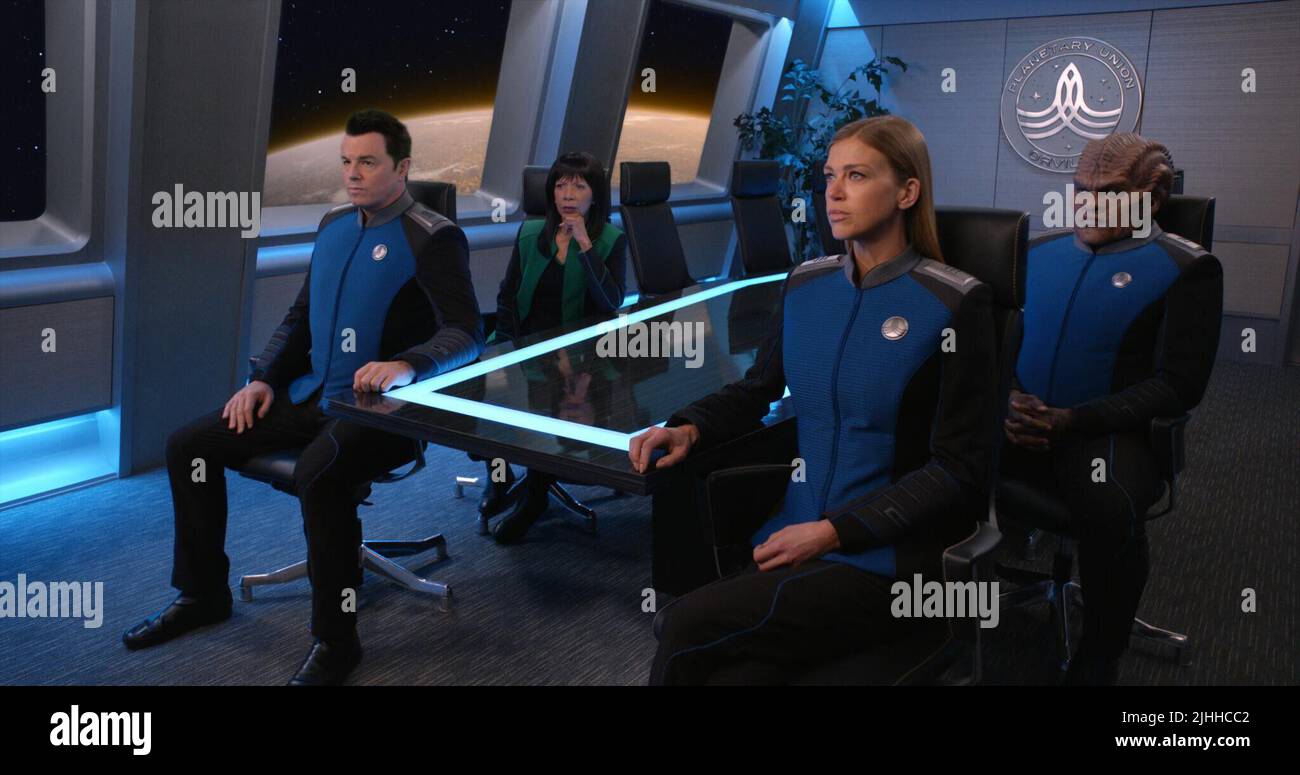 THE ORVILLE: NEW HORIZONS, from left: Seth MacFarlane, Penny Johnson ...