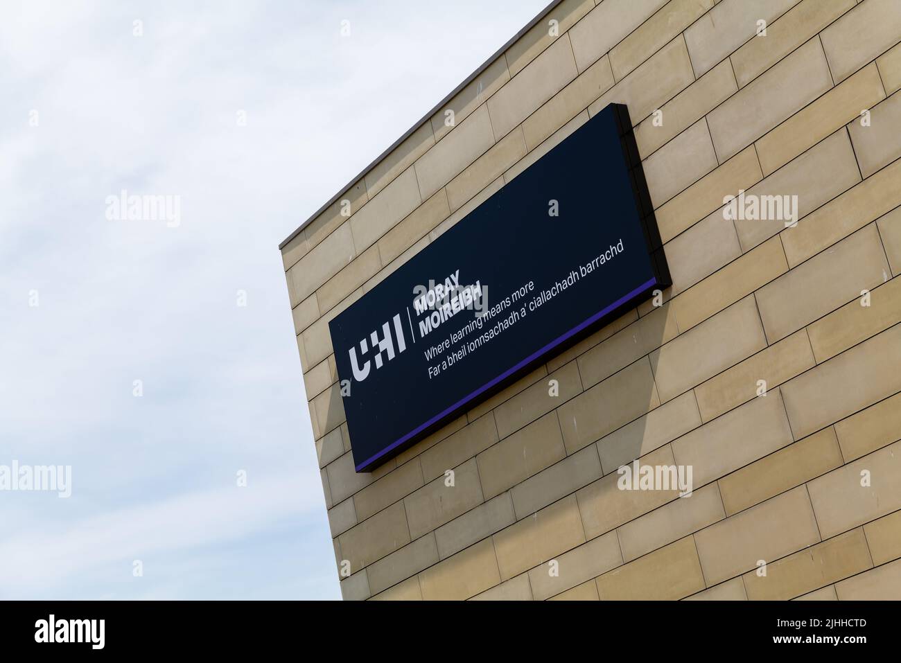 18 July 2022. UHI Moray, Moray Street, Elgin, Moray, IV30 1JJ. This is ...