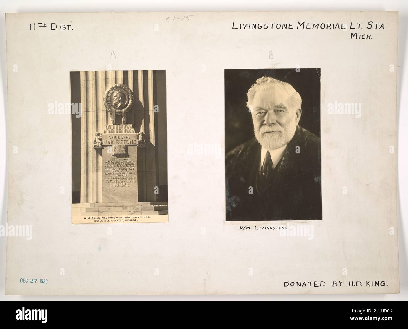 William livingstone memorial lighthouse hi-res stock photography and ...