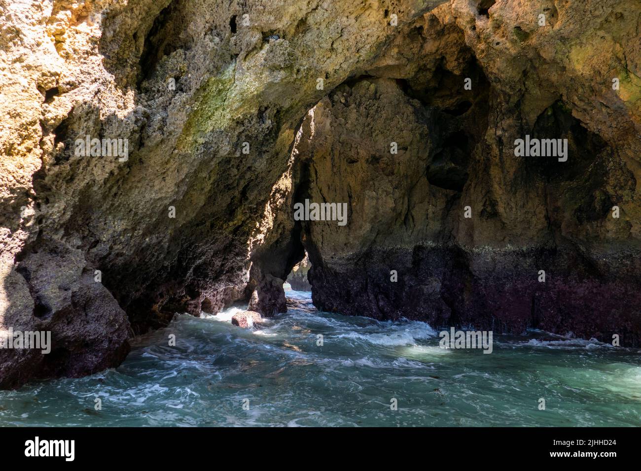 The cliffs of the Ponta da Piedade headland is one of the finest ...