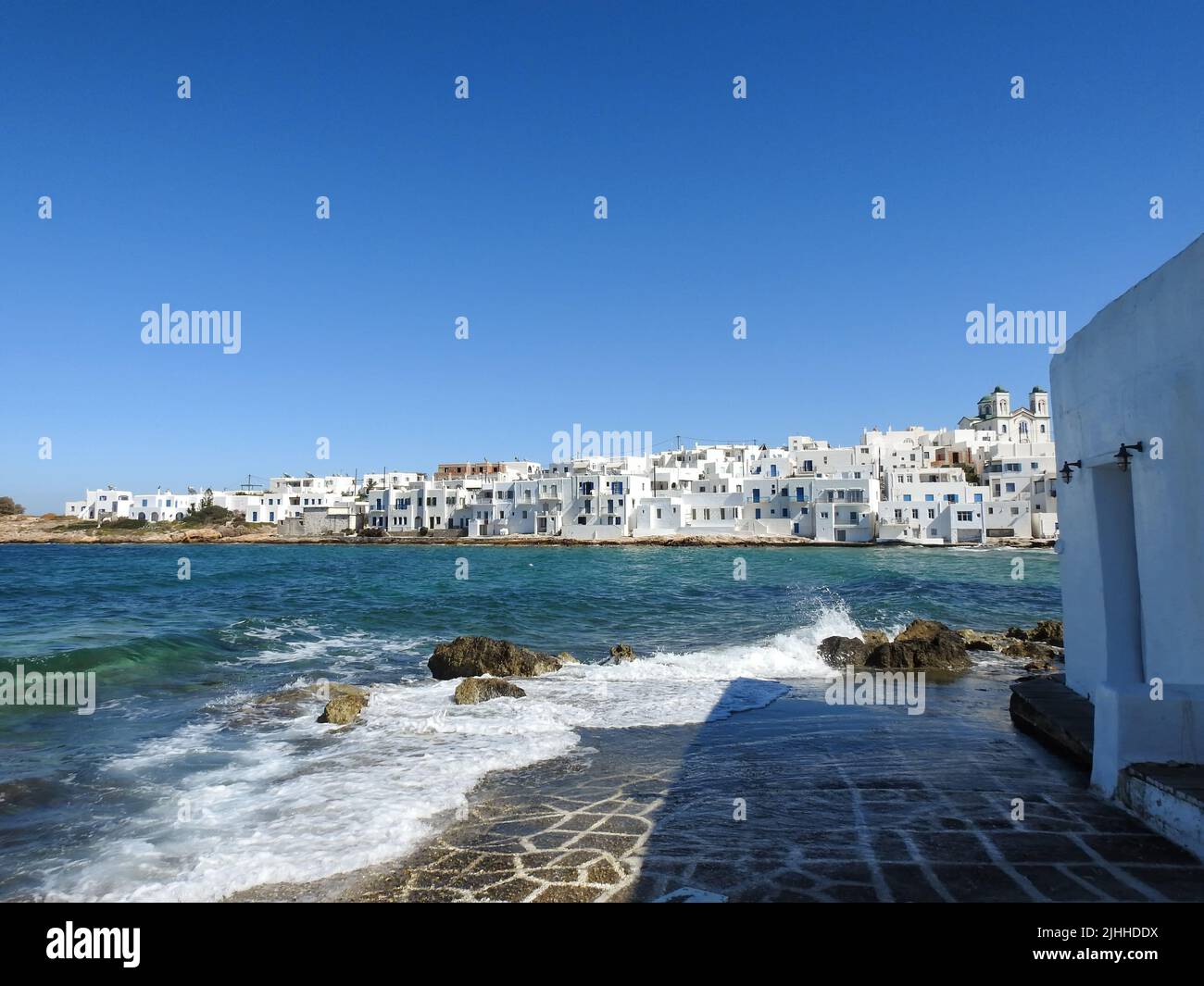 Naoussa village traditional greek hi-res stock photography and images ...