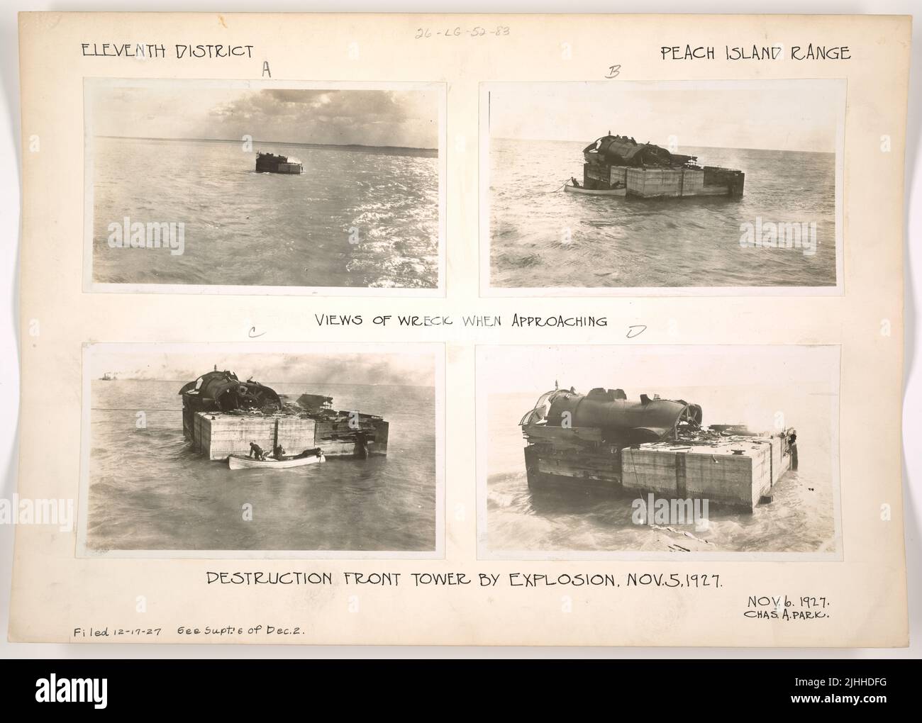 MI - Peach Island Range. Peach Island Range, Michigan. Destruction ...