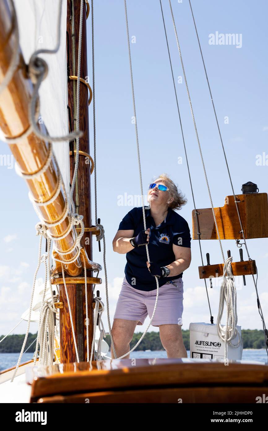 Hand raising hi-res stock photography and images - Alamy