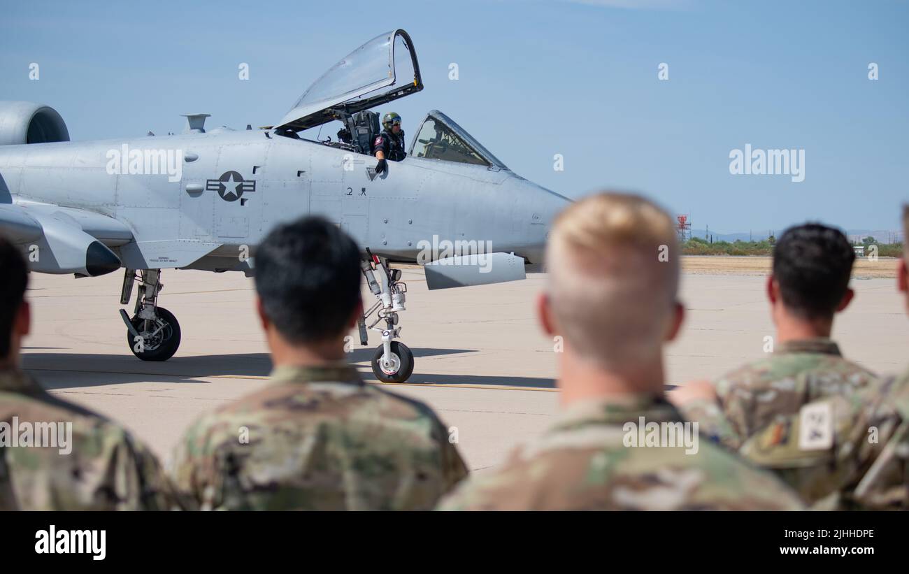 U.S. Air Force Maj. Haden “Gator” Fullam, A-10C Thunderbolt II ...