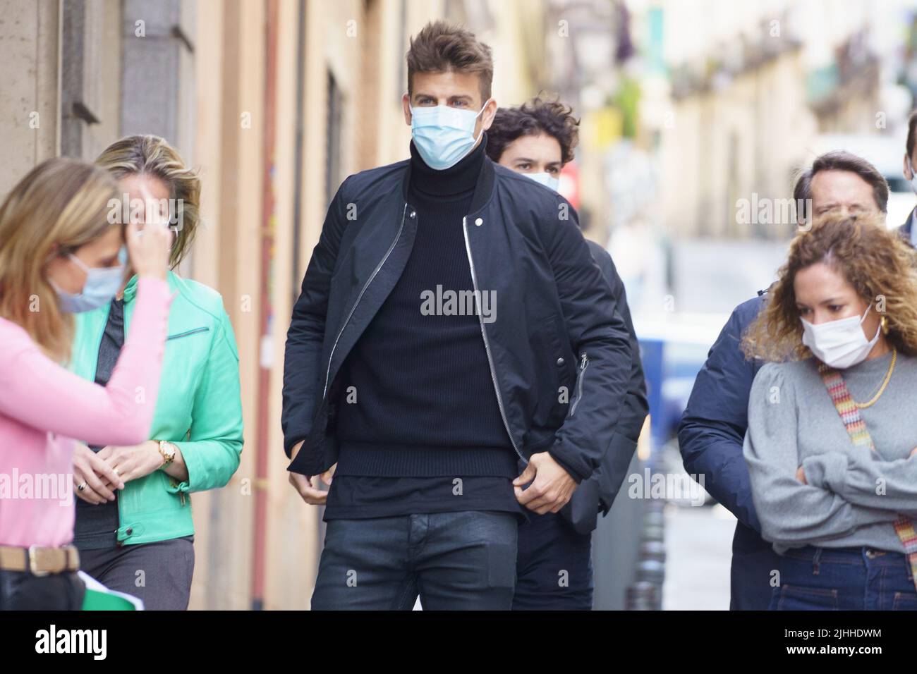 Gerard Pique presents 'The First Sustainable Davis Cup' in Madrid ...