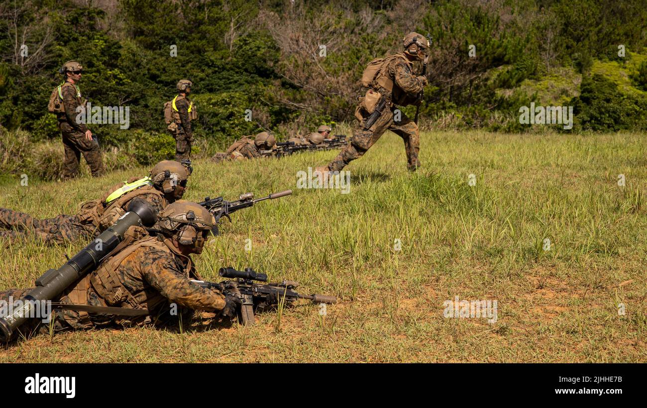 U.S. Marines with Battalion Landing Team 2/5, 31st Marine Expeditionary ...