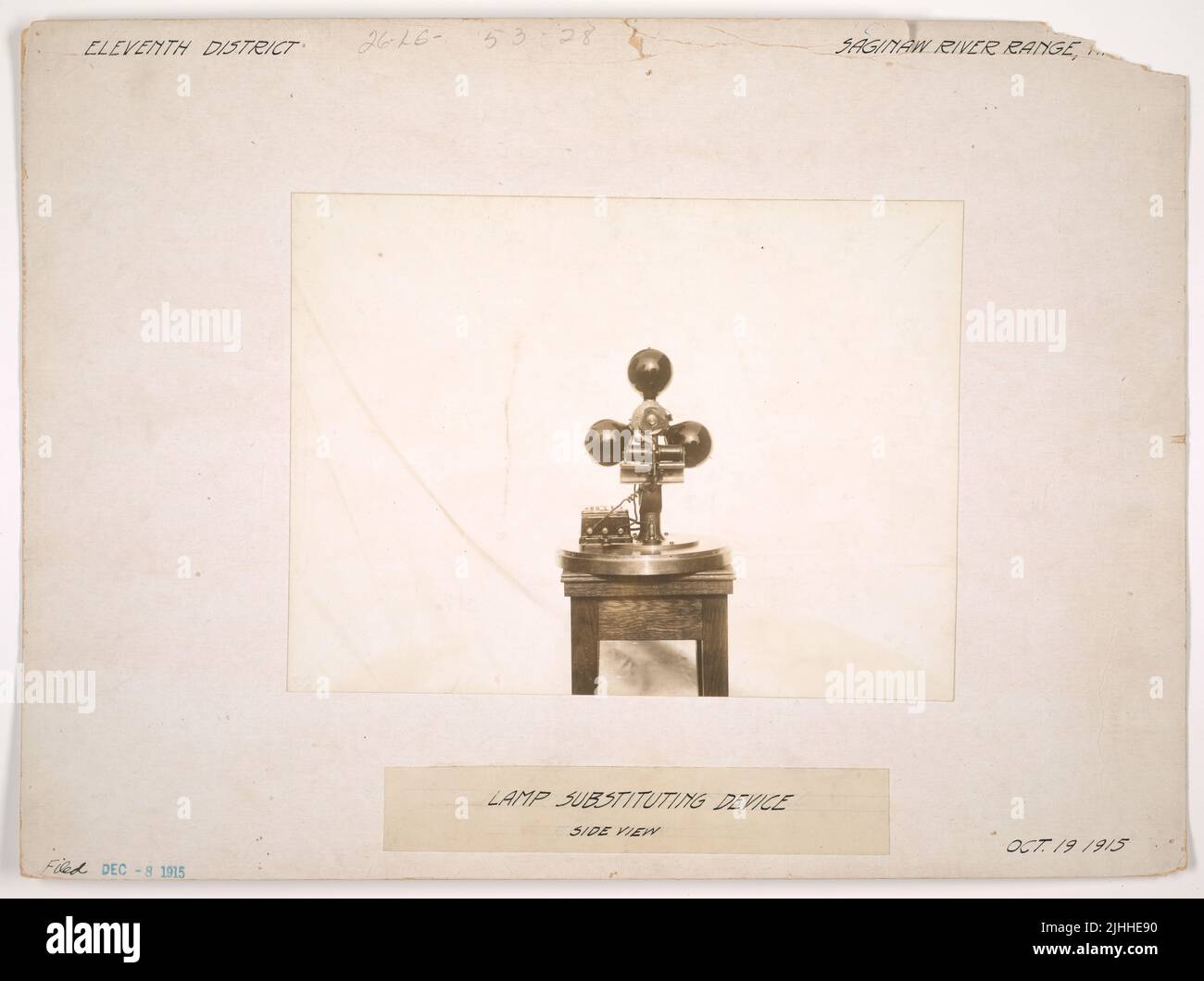 MI - Saginaw River. Saginaw River Range Lights, Michigan. Lamp ...