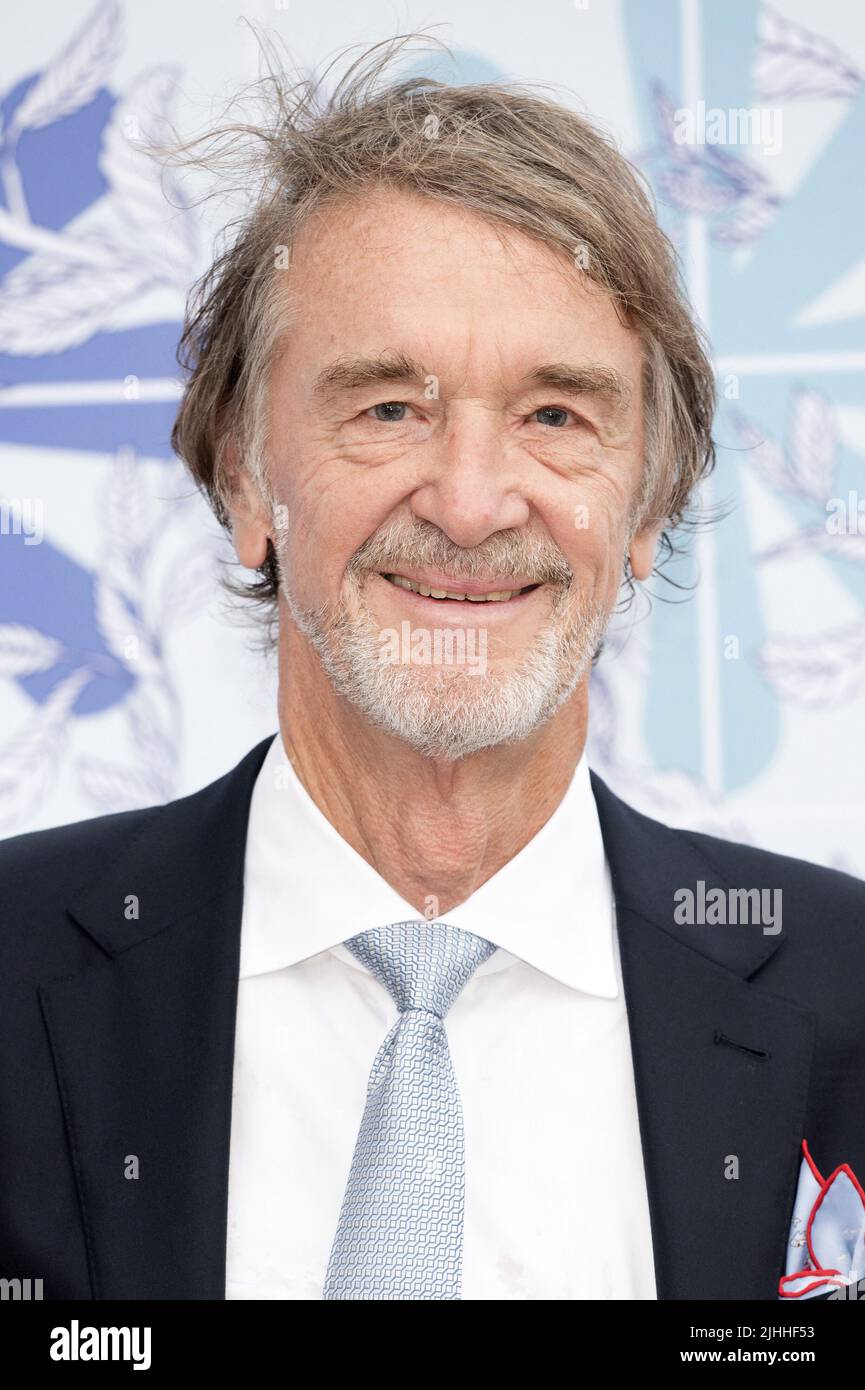 Ineos chairman Jim Ratcliffe attends the Monaco Red Cross Ball Gala, on ...