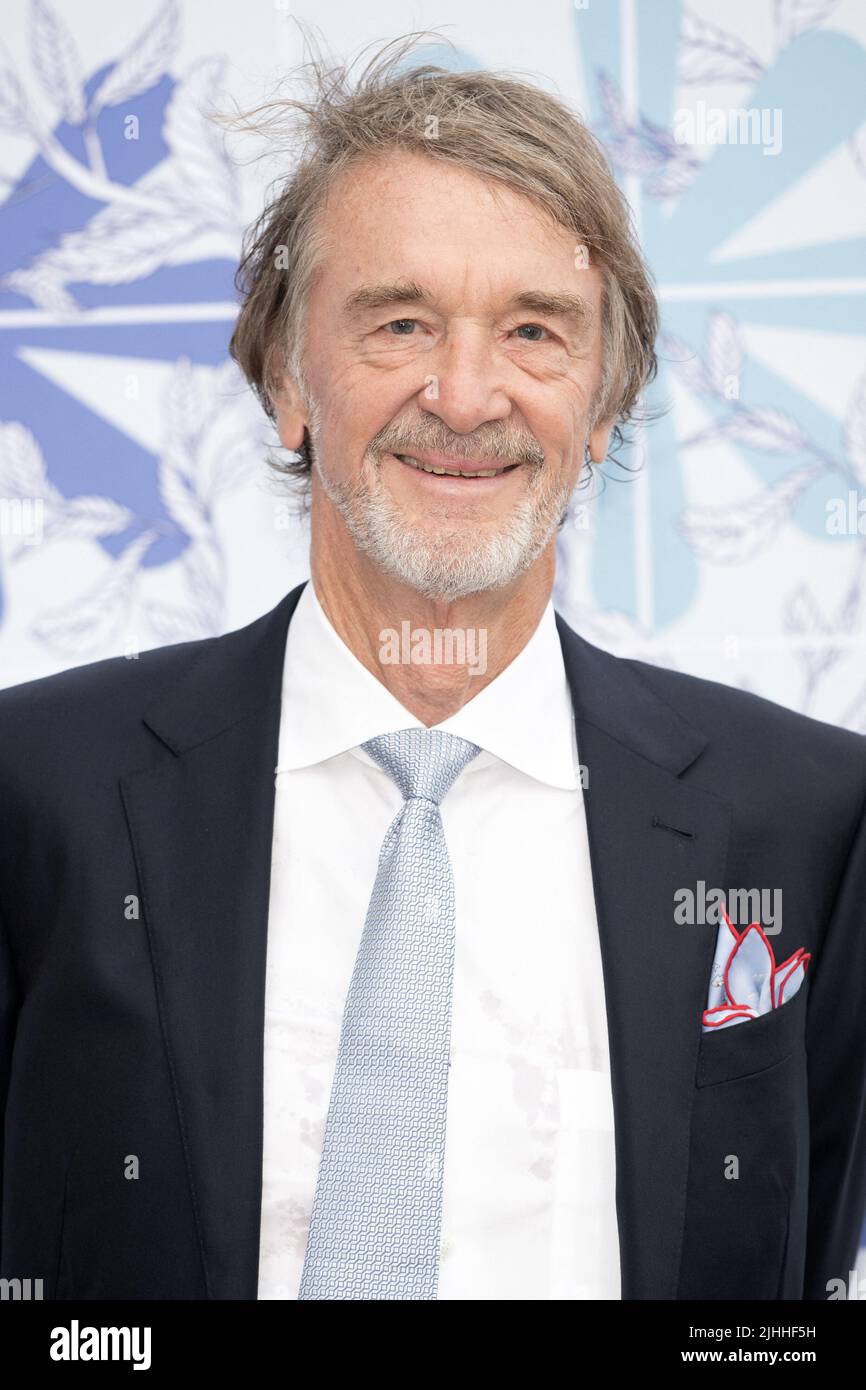 Ineos chairman Jim Ratcliffe attends the Monaco Red Cross Ball Gala, on ...