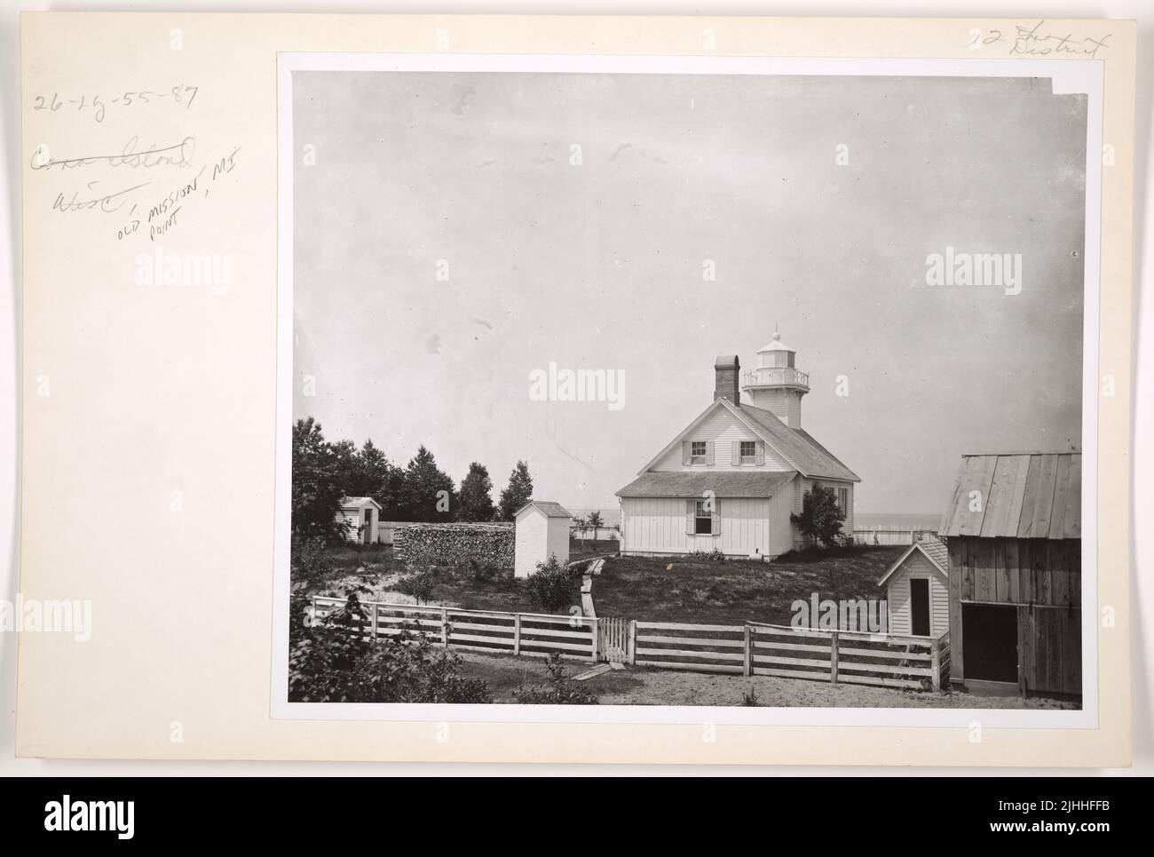 Old mission lighthouse michigan hi-res stock photography and images - Alamy