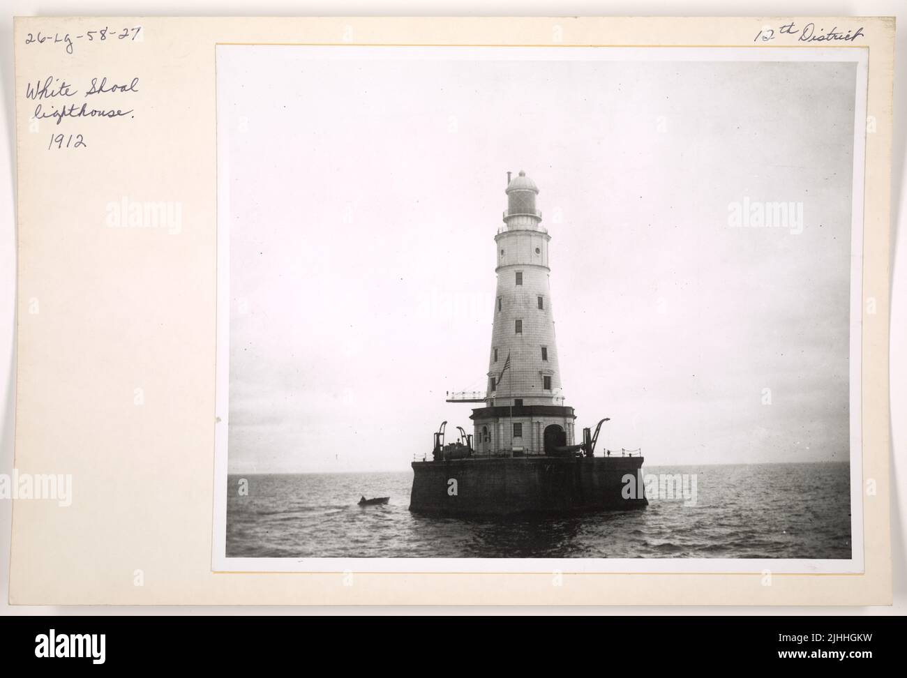White shoal lighthouse hi-res stock photography and images - Alamy