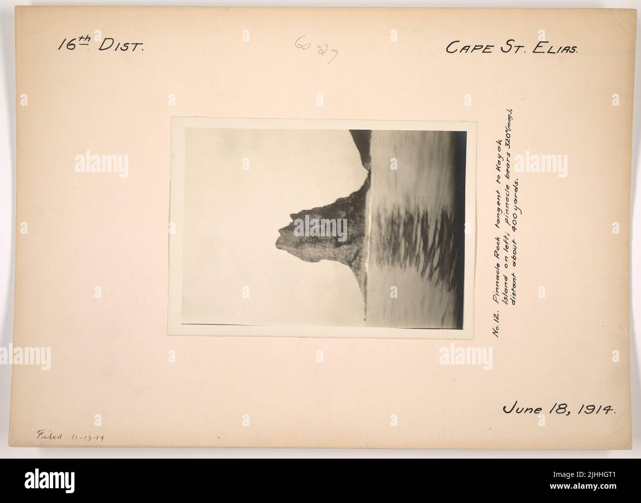 AK - Cape St. Elias. Cape St. Elias Light Station, Alaska. No. 12 ...