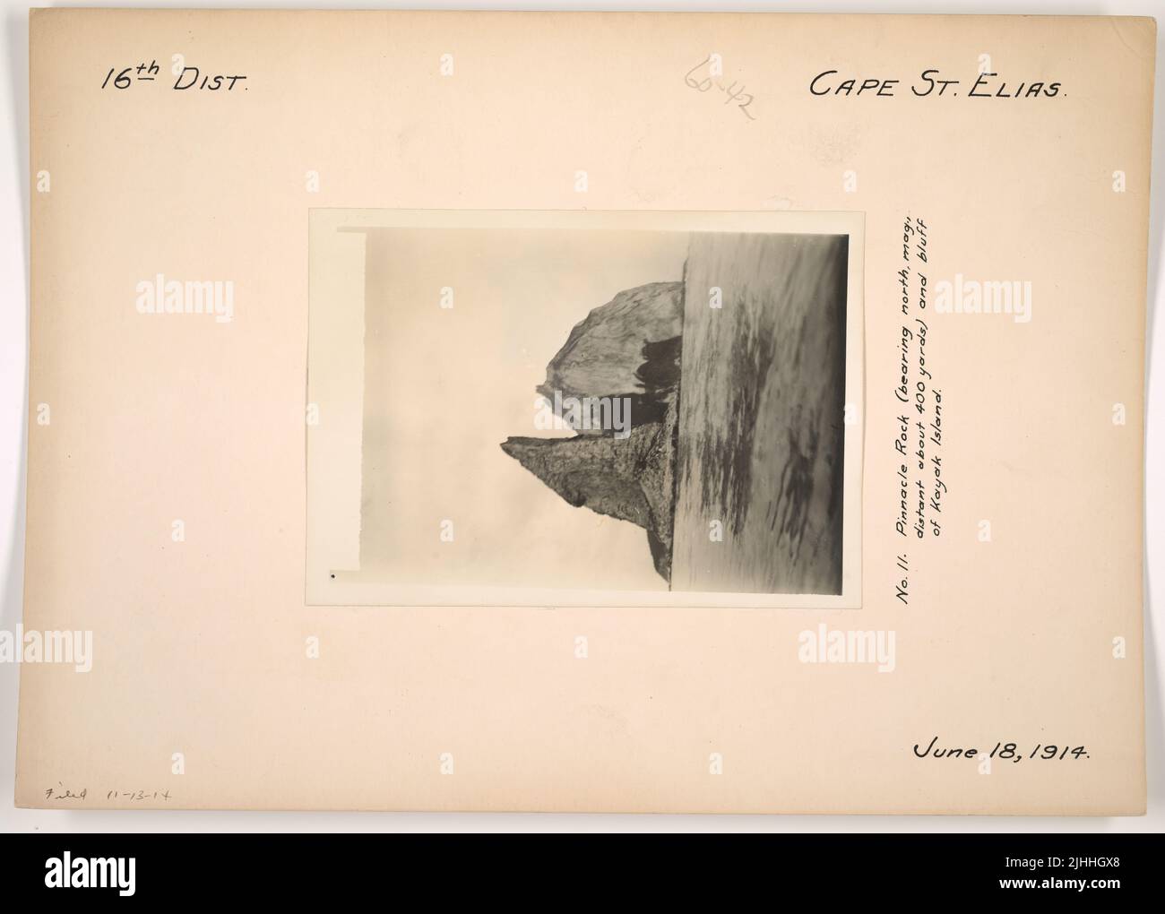 AK - Cape St. Elias. Cape St. Elias Light Station, Alaska. No. 11 ...