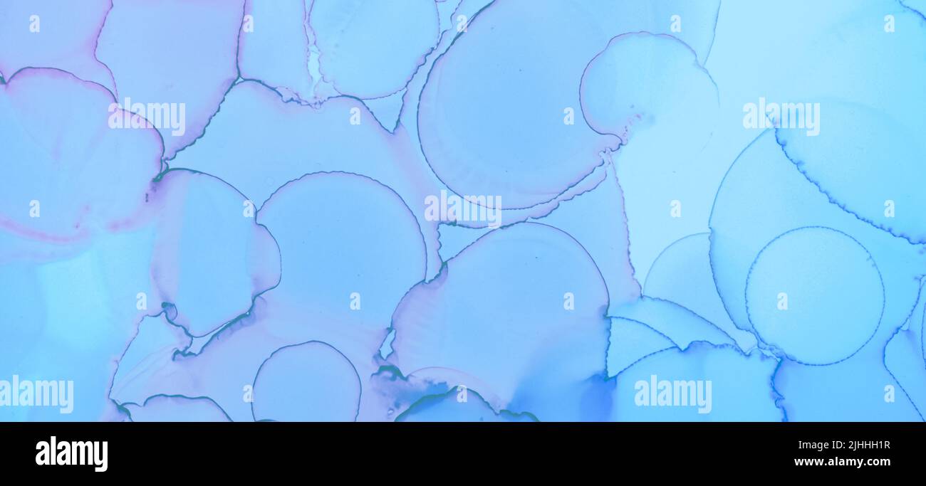 Pastel Flow Liquid. Gradient Ink Stains Marble Stock Photo - Alamy