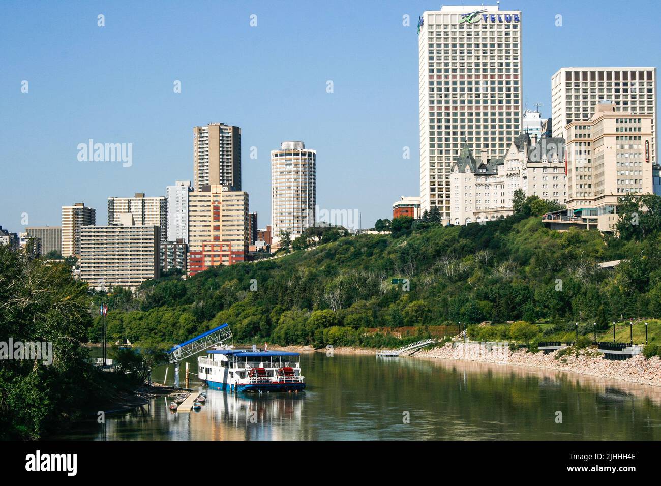Edmonton river valley trees hi-res stock photography and images - Alamy