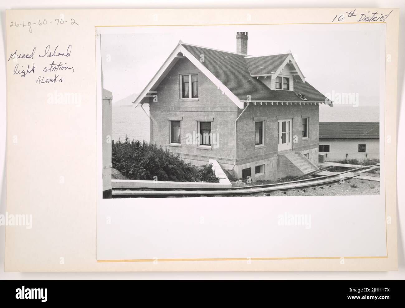 AK - Guard Island. Guard Island Light Station, Alaska Stock Photo - Alamy