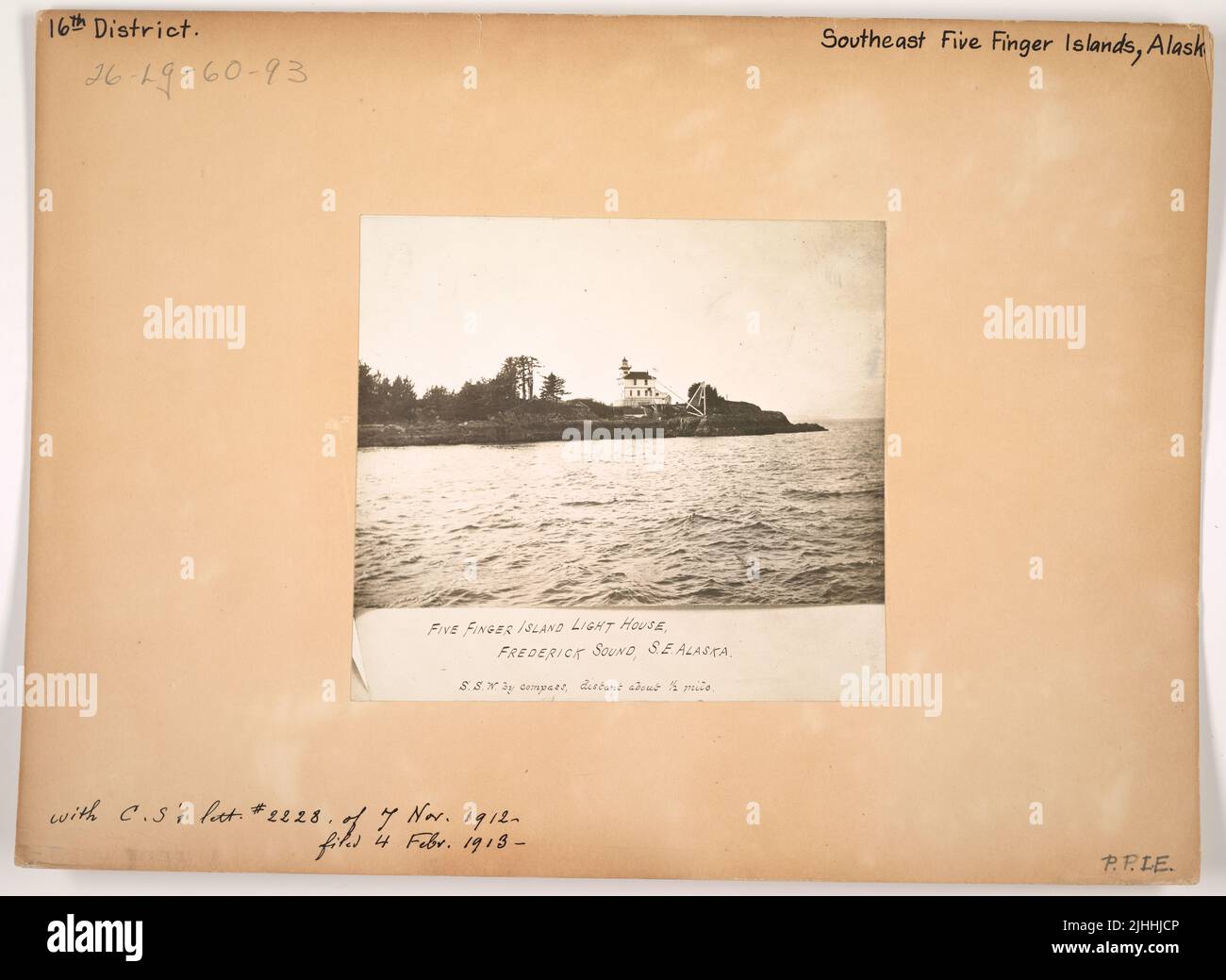 AK - Southeast Five Finger Islands. Southeast Five Finger Islands Light ...