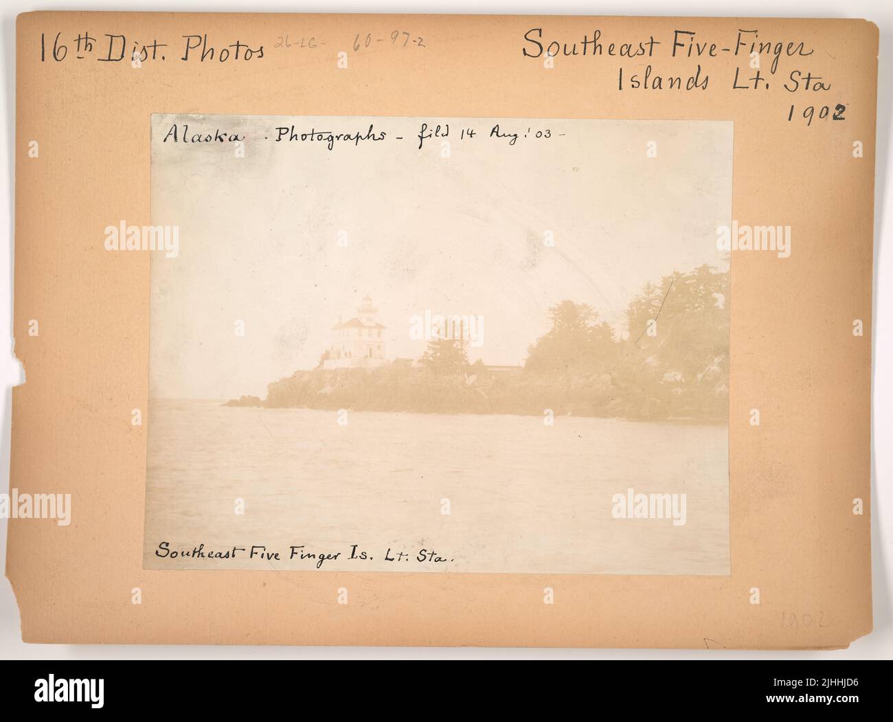 AK - Southeast Five Finger Islands. Southeast Five Finger Islands Light ...