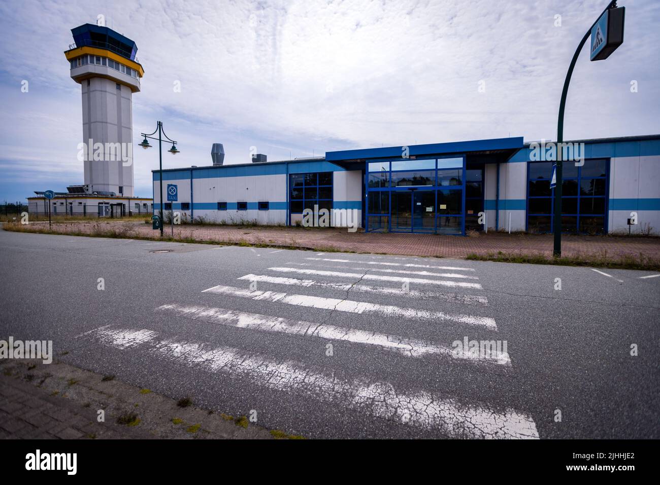 Parchim, Germany. 18th July, 2022. The air traffic control tower and ...