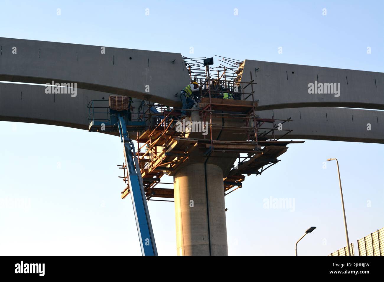 Cairo metro construction hi-res stock photography and images - Alamy