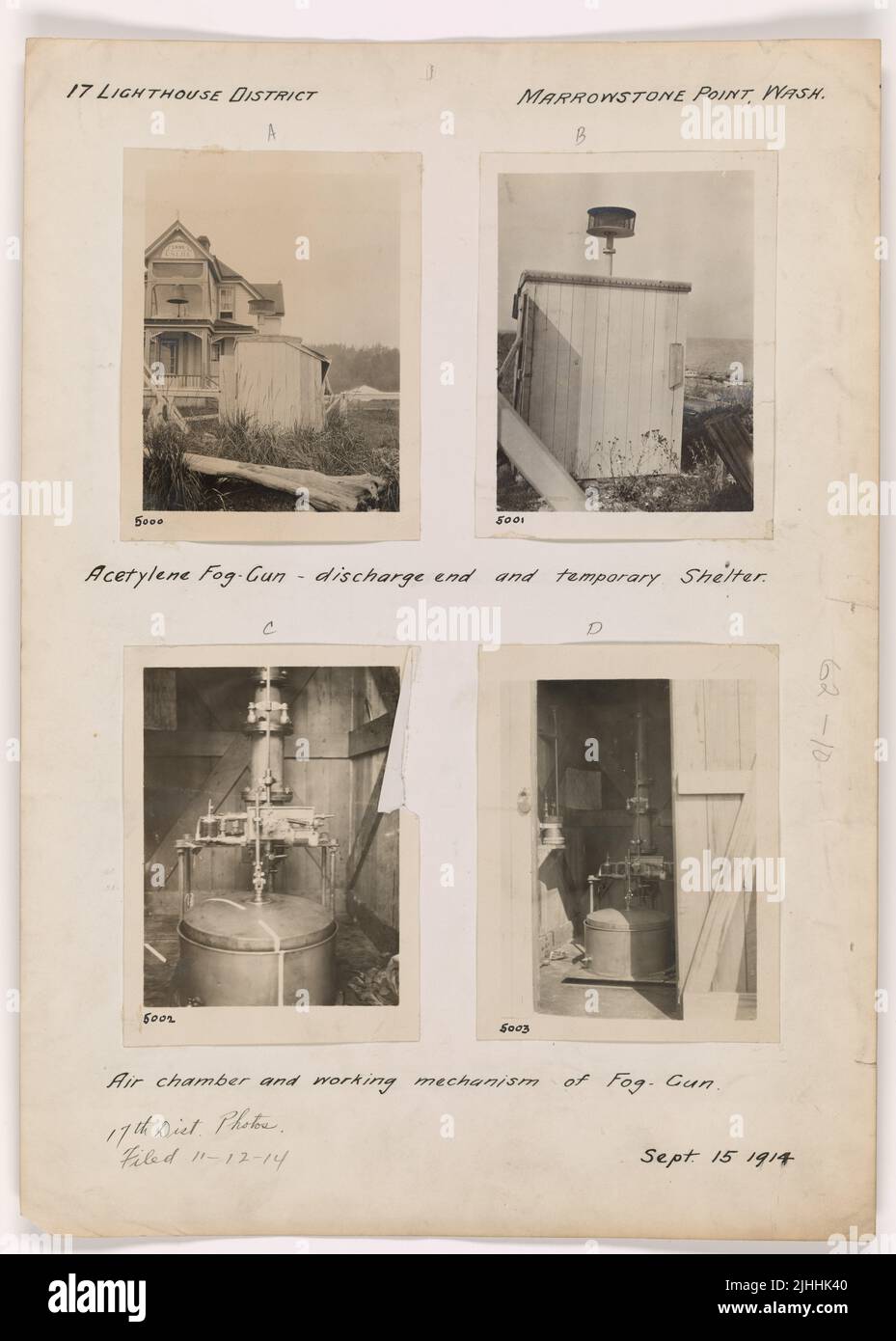 WA - Marrowstone Point. Marrowstone Point Light Station, Washington ...