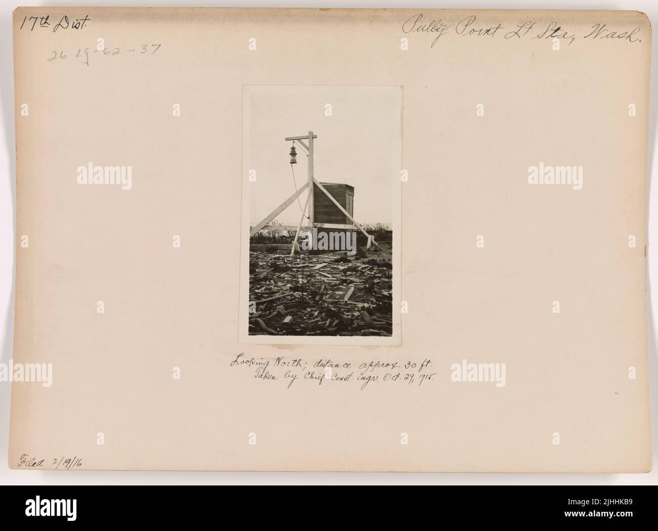 WA - Pulley Point. Pulley Point Light Station, Washington. Looking ...